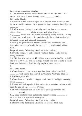 Fill in the blank.1. Lava with a higher content of _______ has h | DOCX