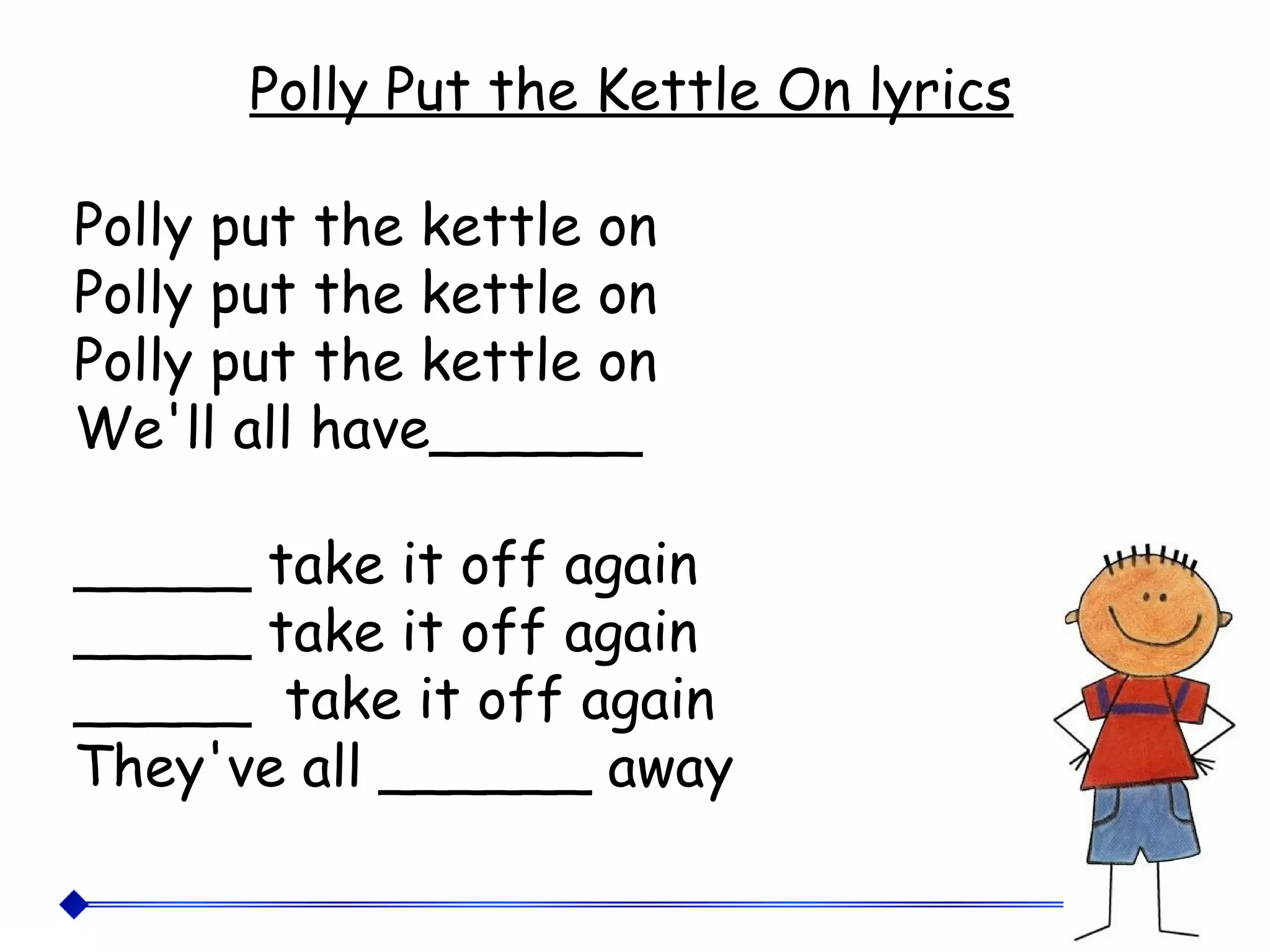 Fill in the blank nursery rhymes | PPT