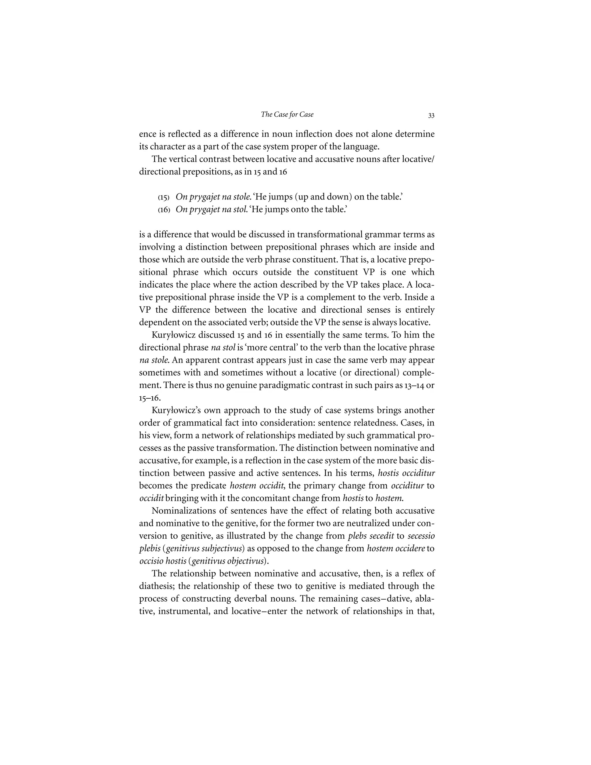 Fillmore case grammar | PDF