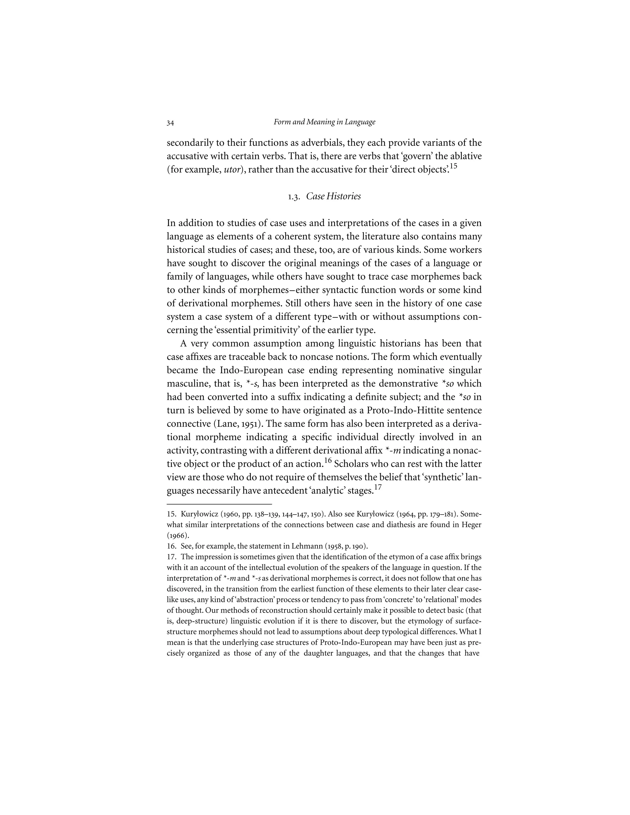 Fillmore case grammar | PDF