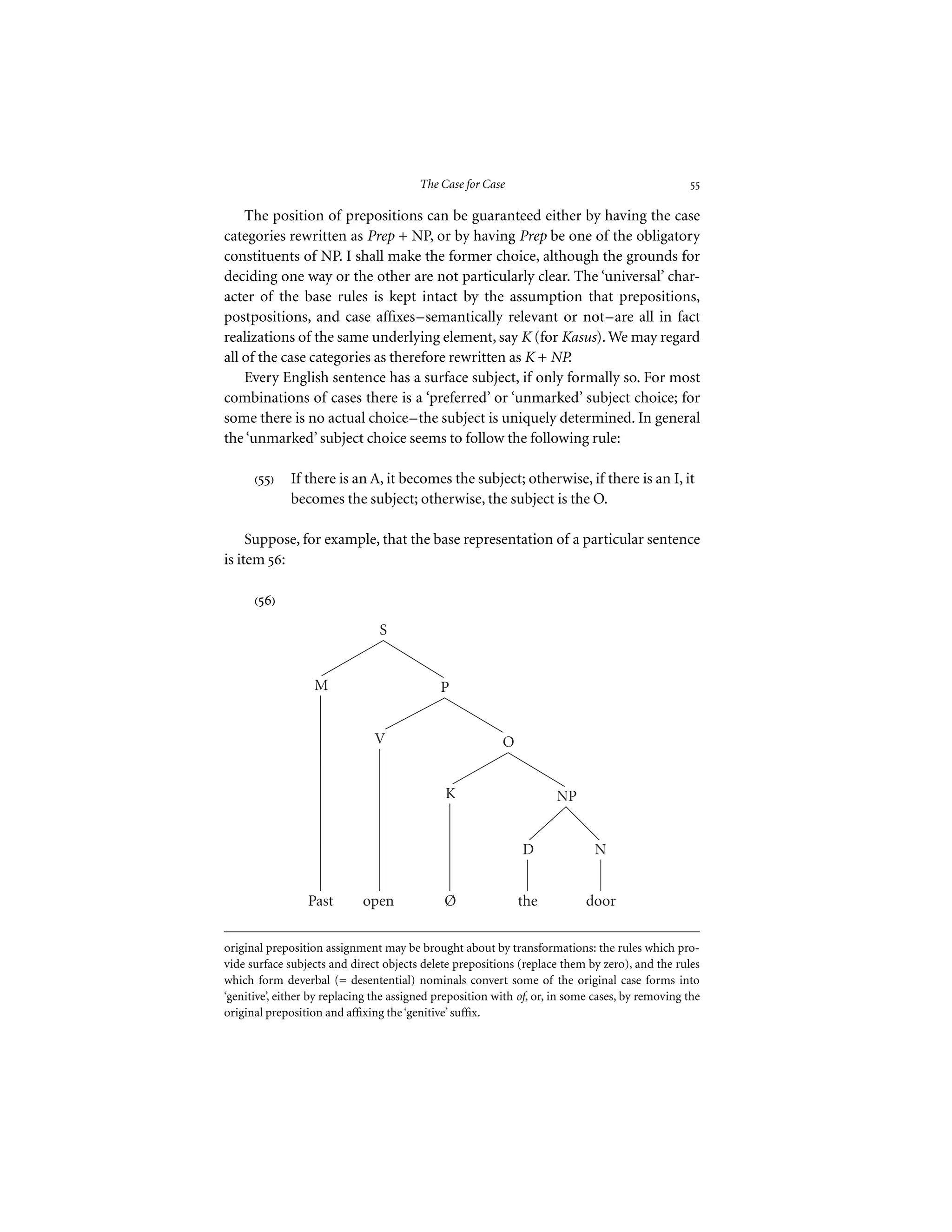 Fillmore case grammar | PDF