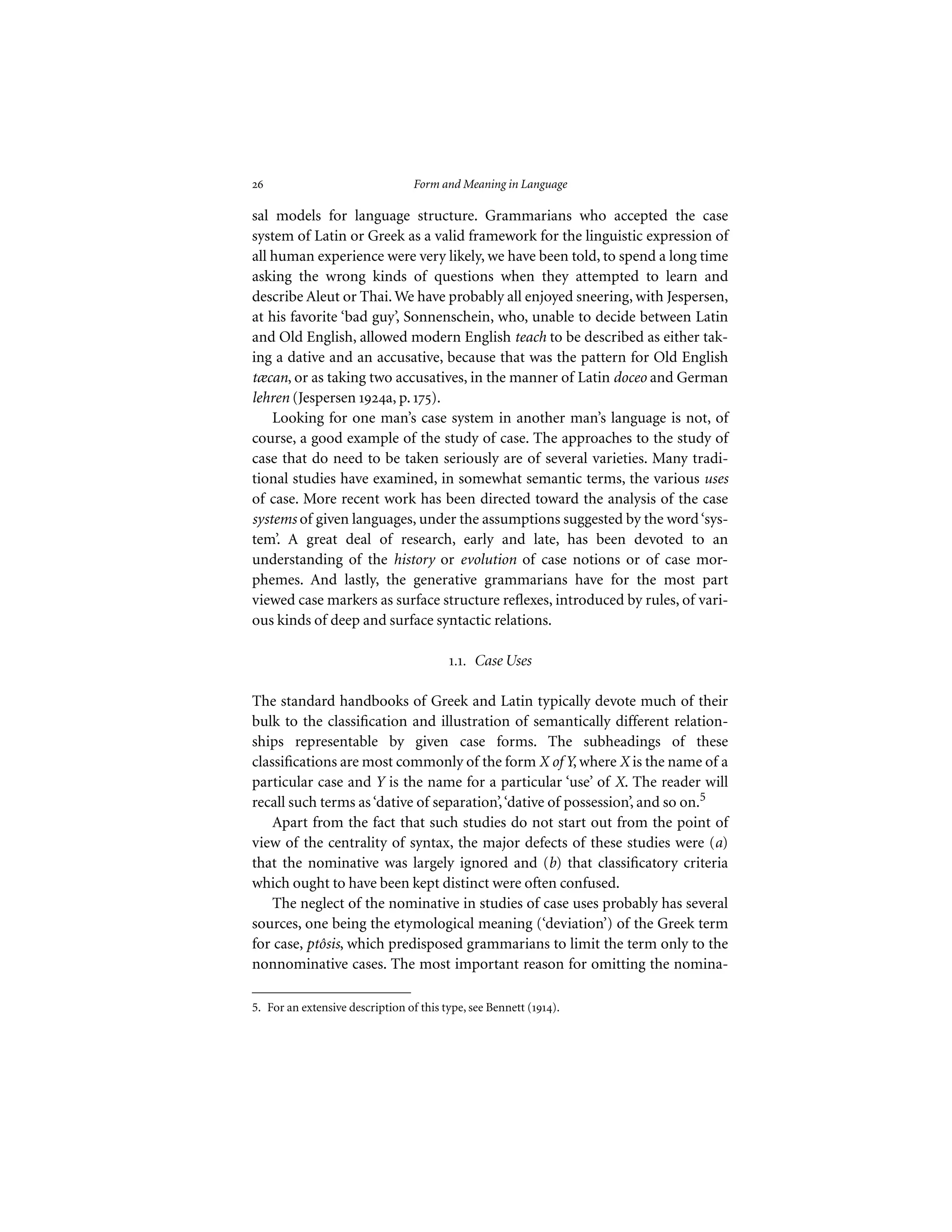 Fillmore case grammar | PDF