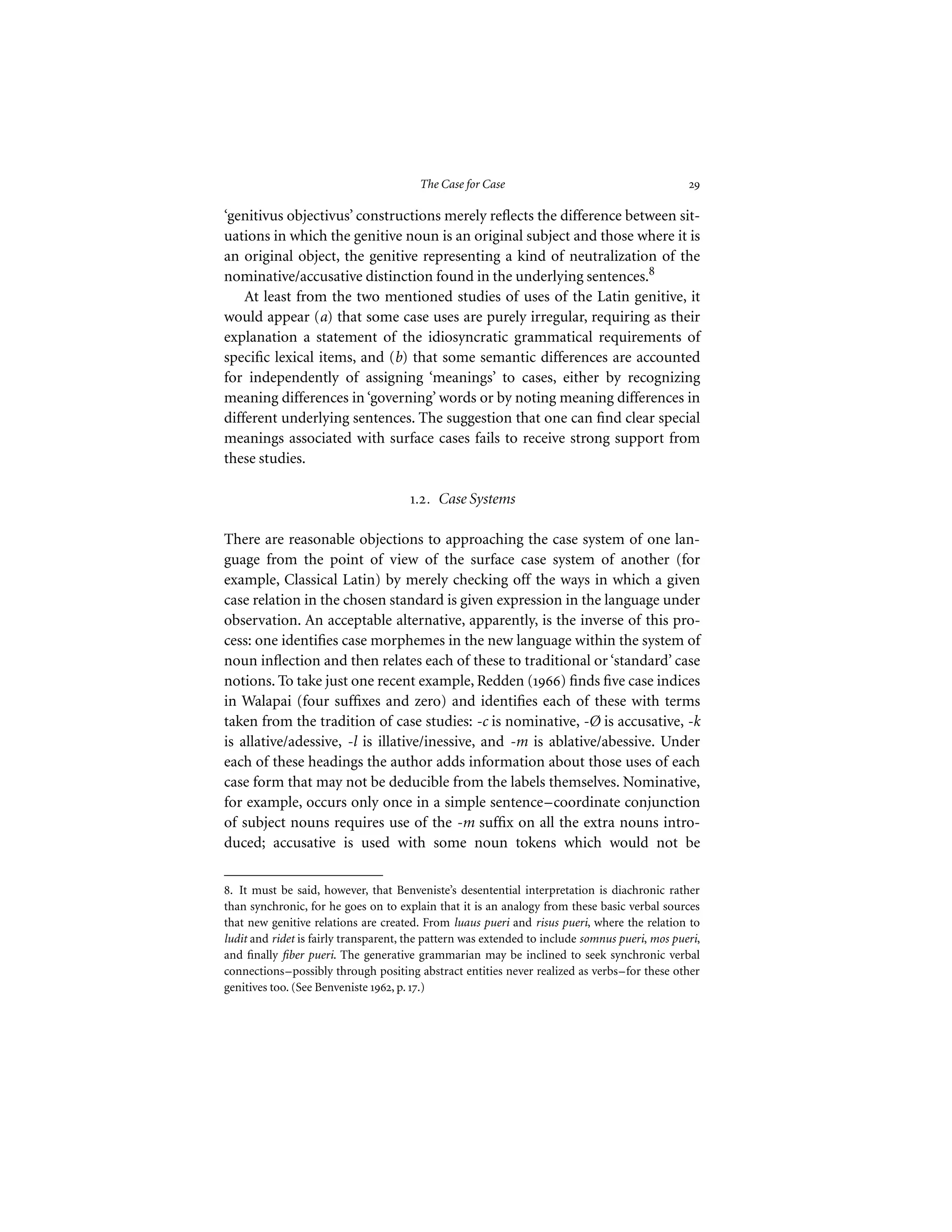 Fillmore case grammar | PDF