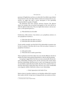 Fillmore case grammar | PDF