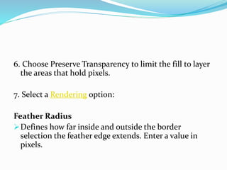 Fill Path with Colour in Photoshop | PPTX