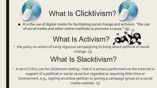 Hybridized Activism | PPT