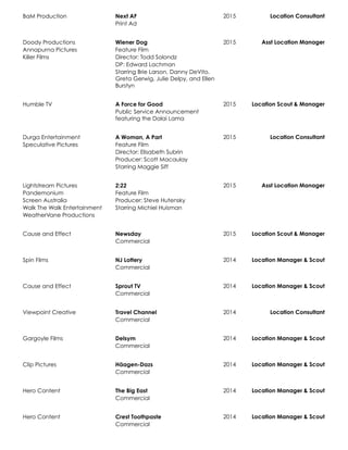 David Brotsky Resume - Winter 2017 | PDF | Free Download