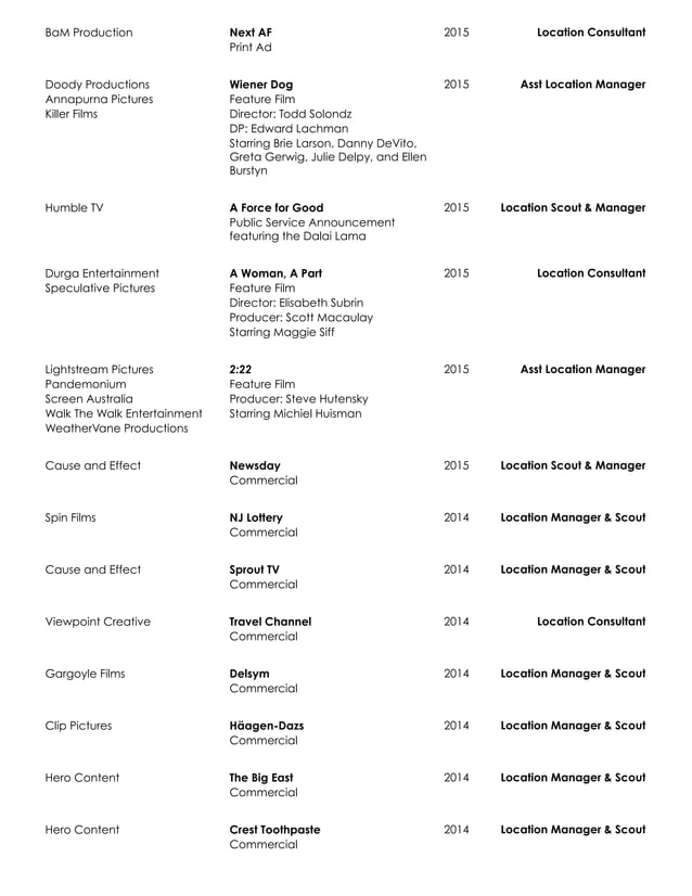 David Brotsky Resume - Winter 2017 | PDF | Free Download