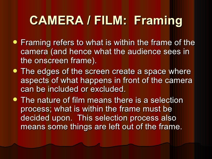 Film Analysis Prod Tech