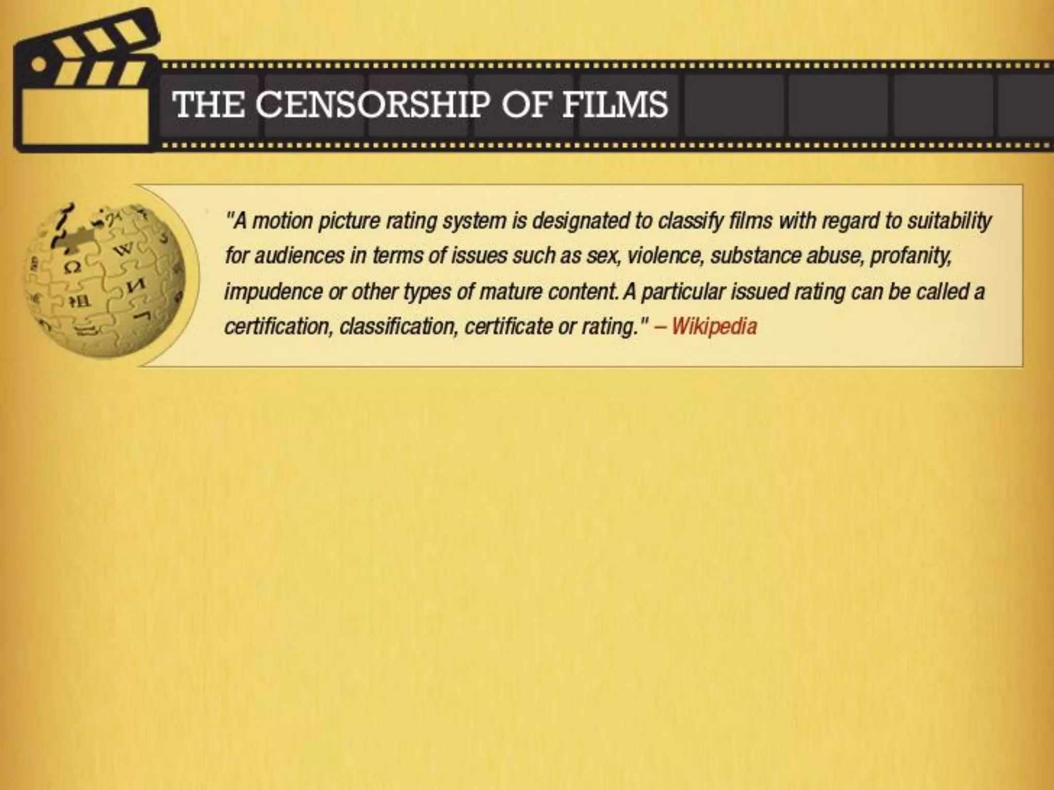 Should Films Be Censored? Cut to facts & stats | PDF