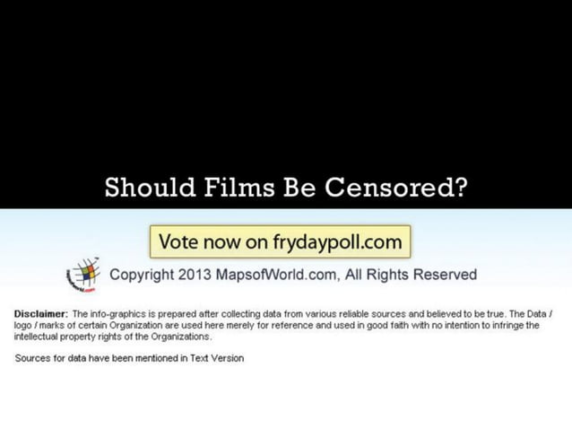 Should Films Be Censored? Cut to facts & stats | PDF