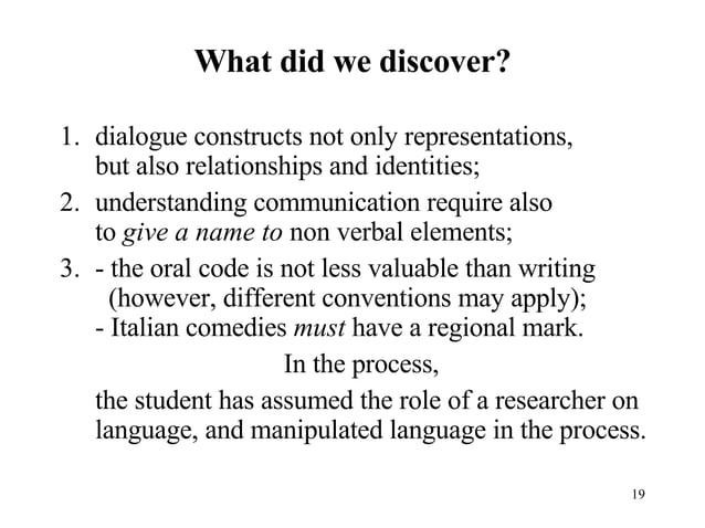 Film Dialogue and Language Awareness | PPT