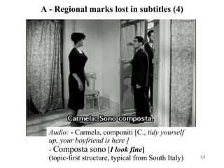 Film dialogue, subtitles and language awareness | PPT