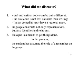 Film dialogue, subtitles and language awareness | PPT