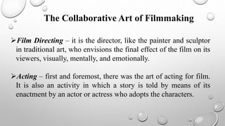 arts 10 quarter three- topic: FILM---ppt | PPTX