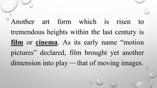 arts 10 quarter three- topic: FILM---ppt | PPTX