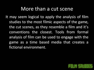 Film Studies | PPT