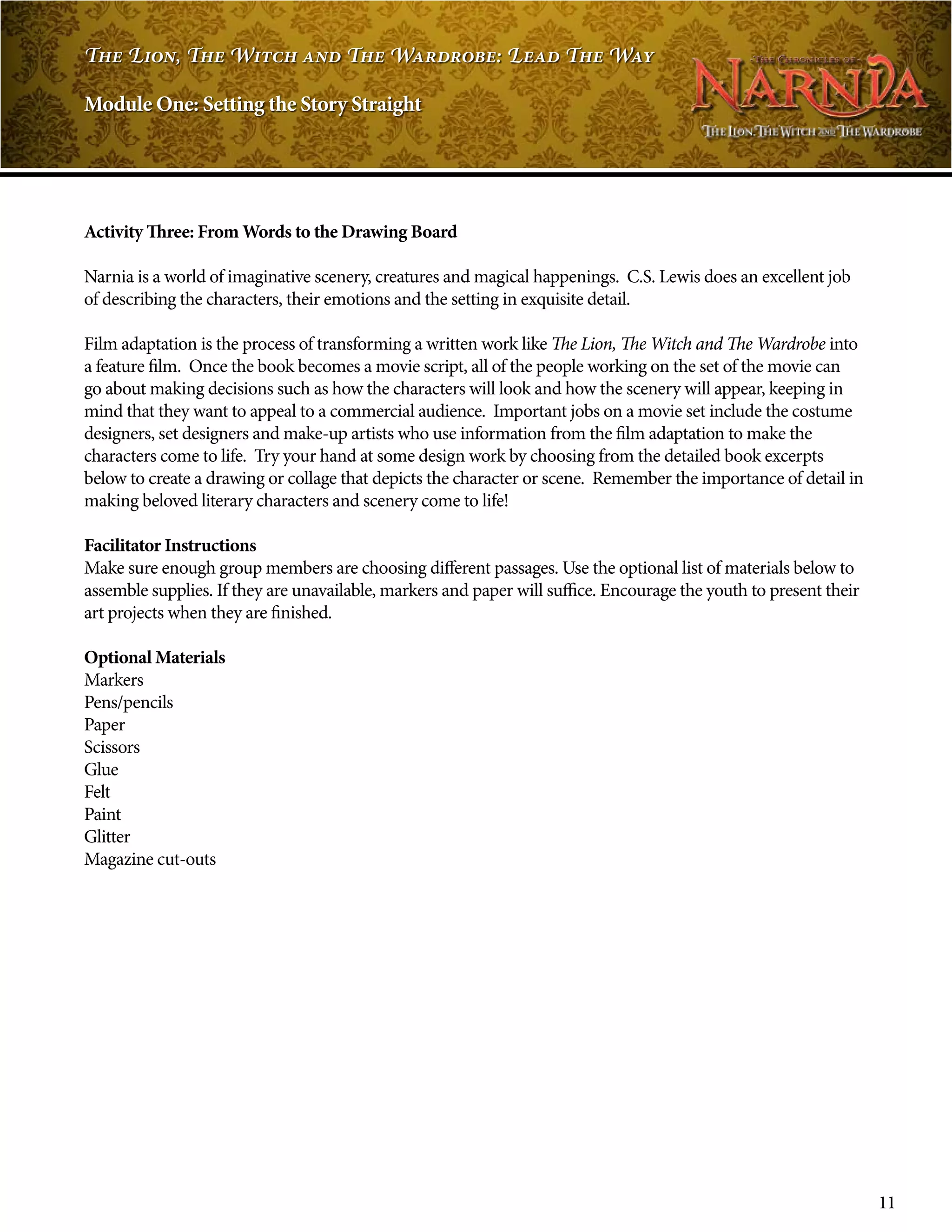 narnia-the-lion-the-witch-and-the-wardrobe | PDF