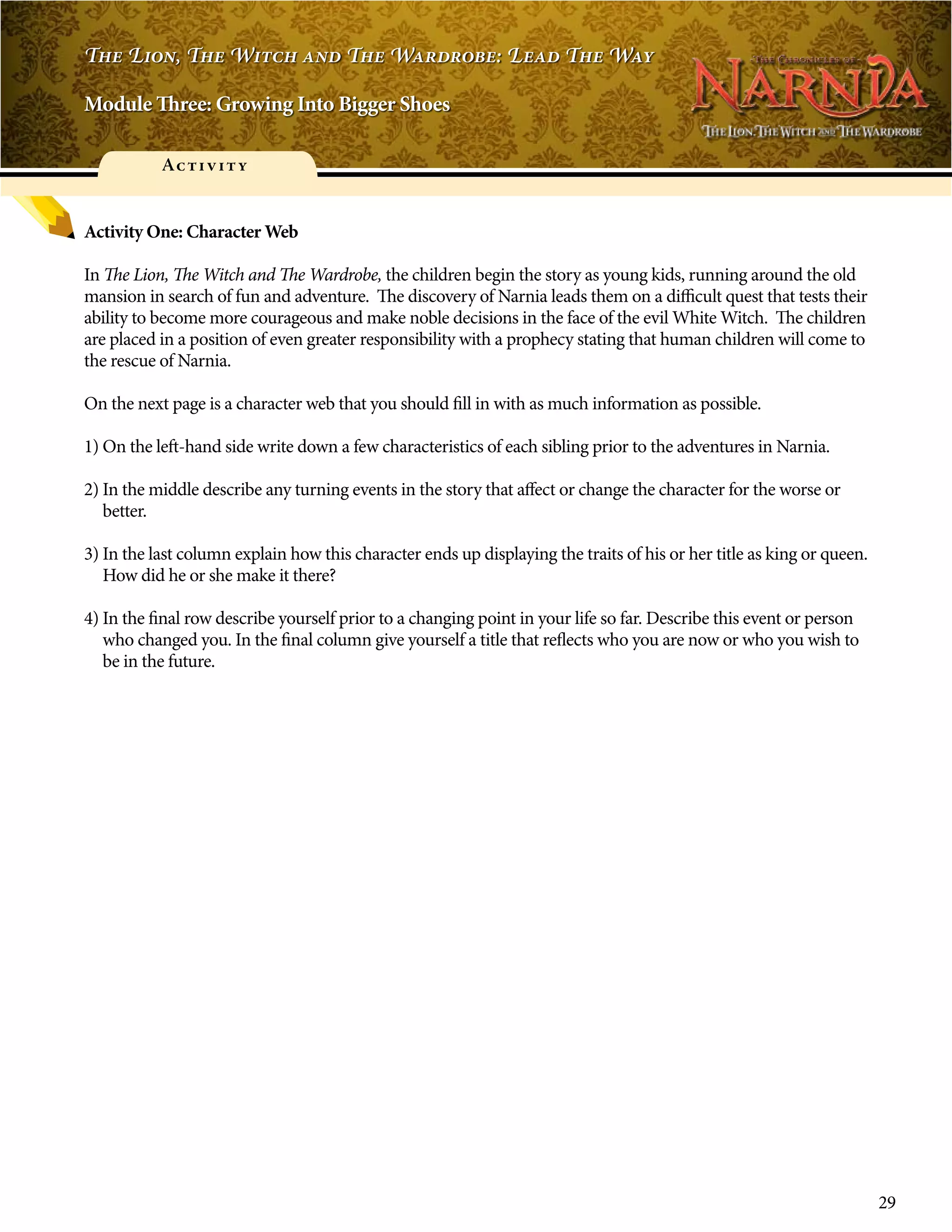 narnia-the-lion-the-witch-and-the-wardrobe | PDF