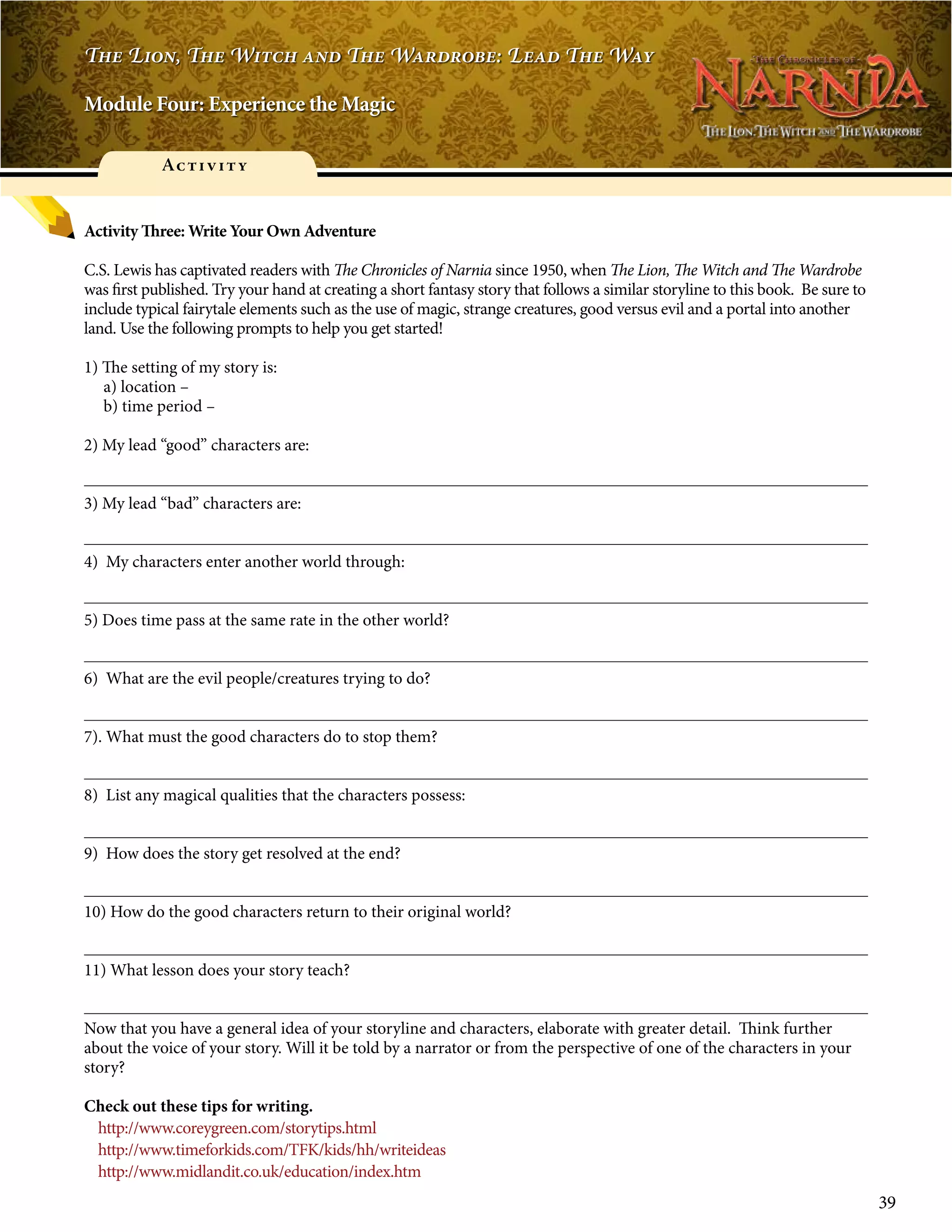 narnia-the-lion-the-witch-and-the-wardrobe | PDF