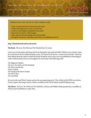 narnia-the-lion-the-witch-and-the-wardrobe | PDF | Fantasy | Genres