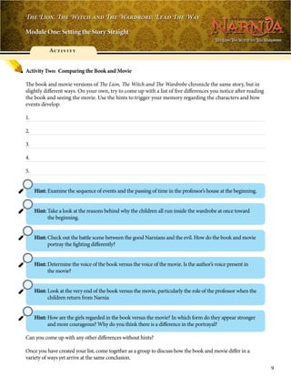 narnia-the-lion-the-witch-and-the-wardrobe | PDF