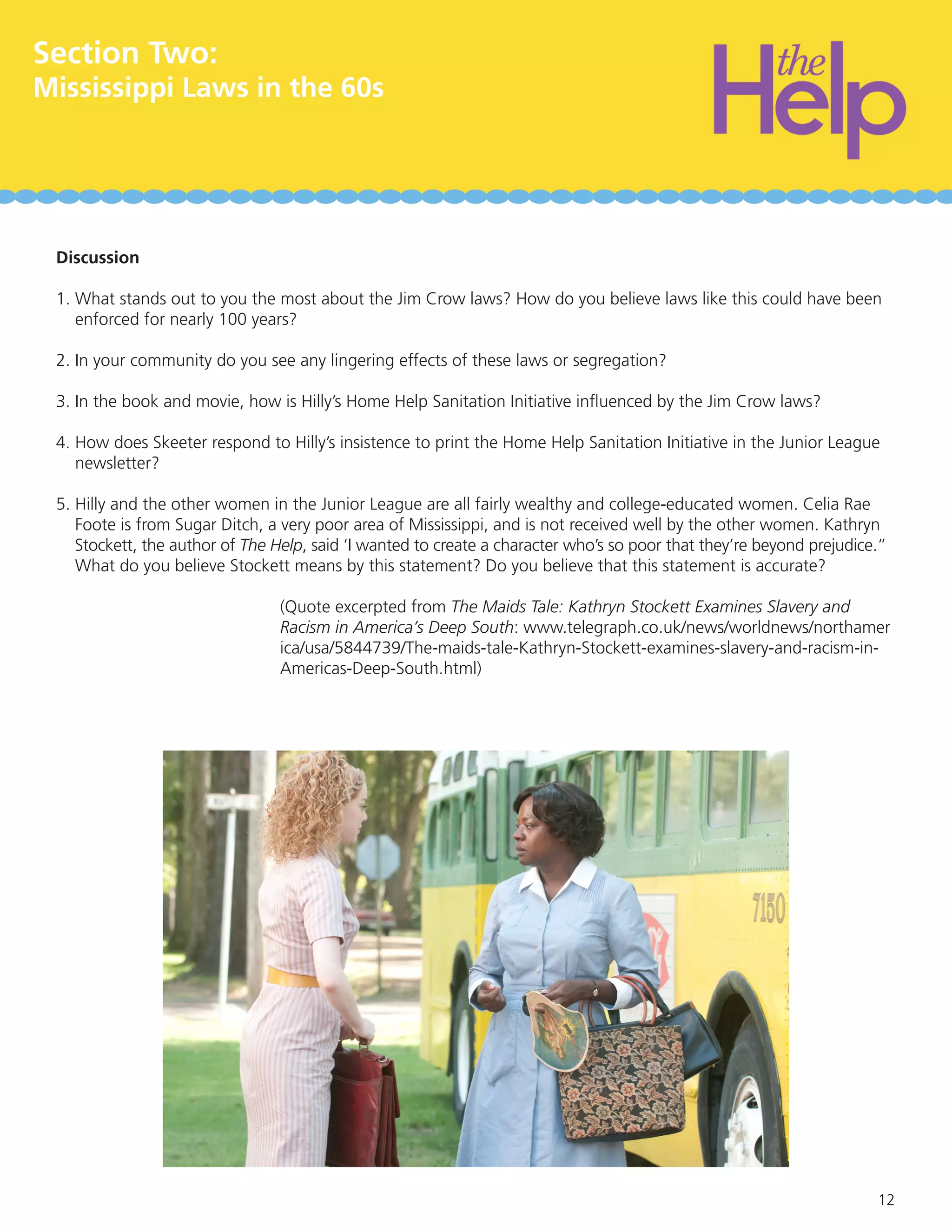 Film the-help-film-curriculum | PDF