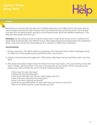 Film the-help-film-curriculum | PDF