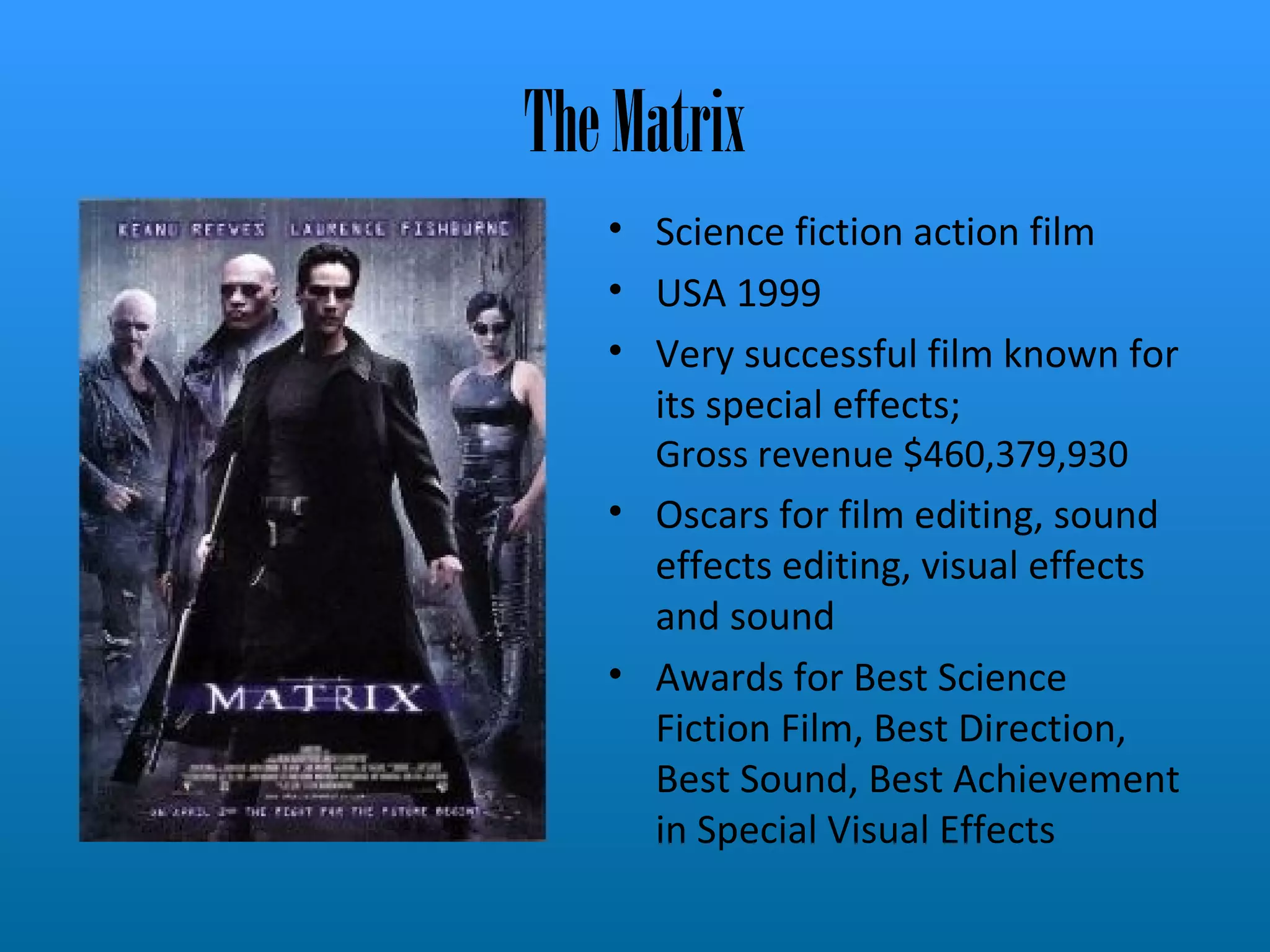 Film The Matrix | PPT