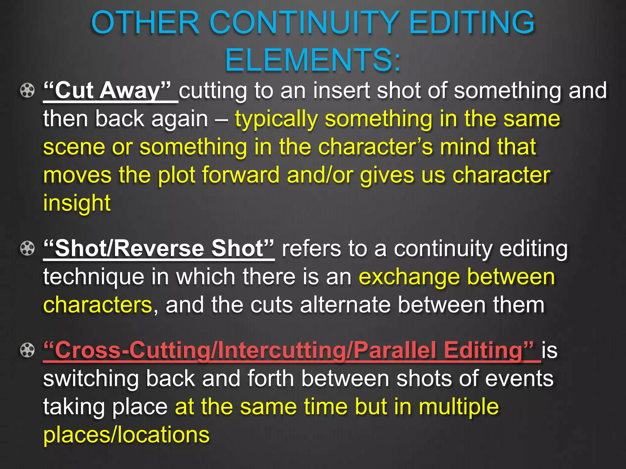 WCC FILM 100 editing-chapter #4 LUTHER | PPTX