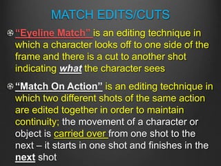 WCC FILM 100 editing-chapter #4 LUTHER | PPTX