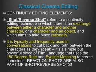 WCC Film 100-CHAPTER #8-EDITING Luther | PPTX