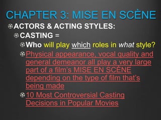 Film 100 mise-en-scene-chapter #3 powerpoint - LUTHER | PPTX