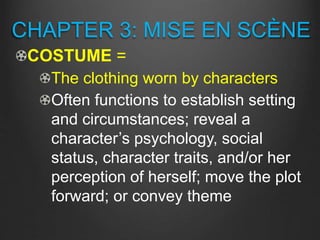 WCC FILM 100 mise-en-scene-chapter #3 LUTHER | PPTX