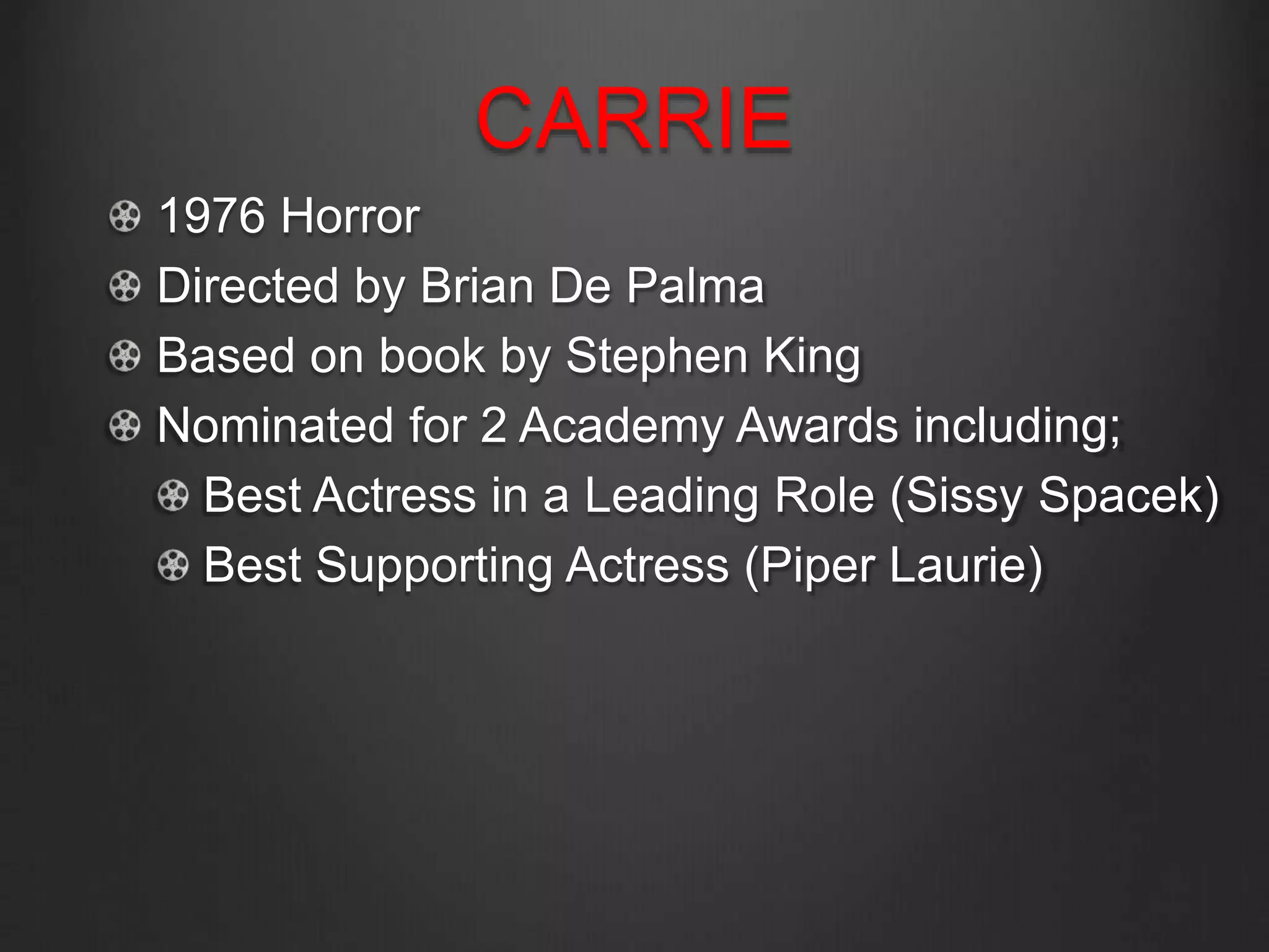 WCC FILM 100 once removed + carrie LUTHER | PPT