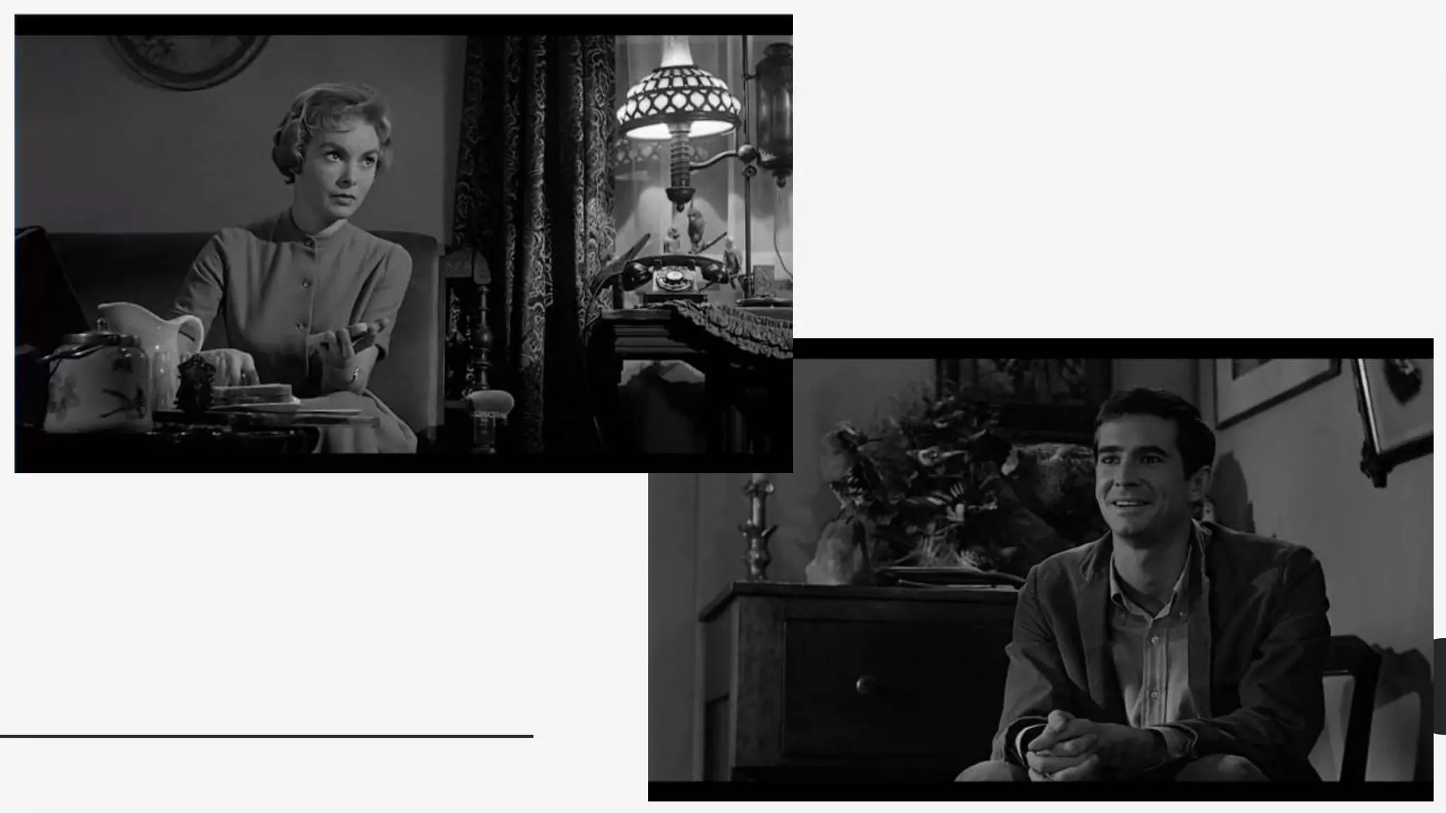 WCC FILM 100 psycho parlor scene analysis powerpoint (updated) LUTHER ...