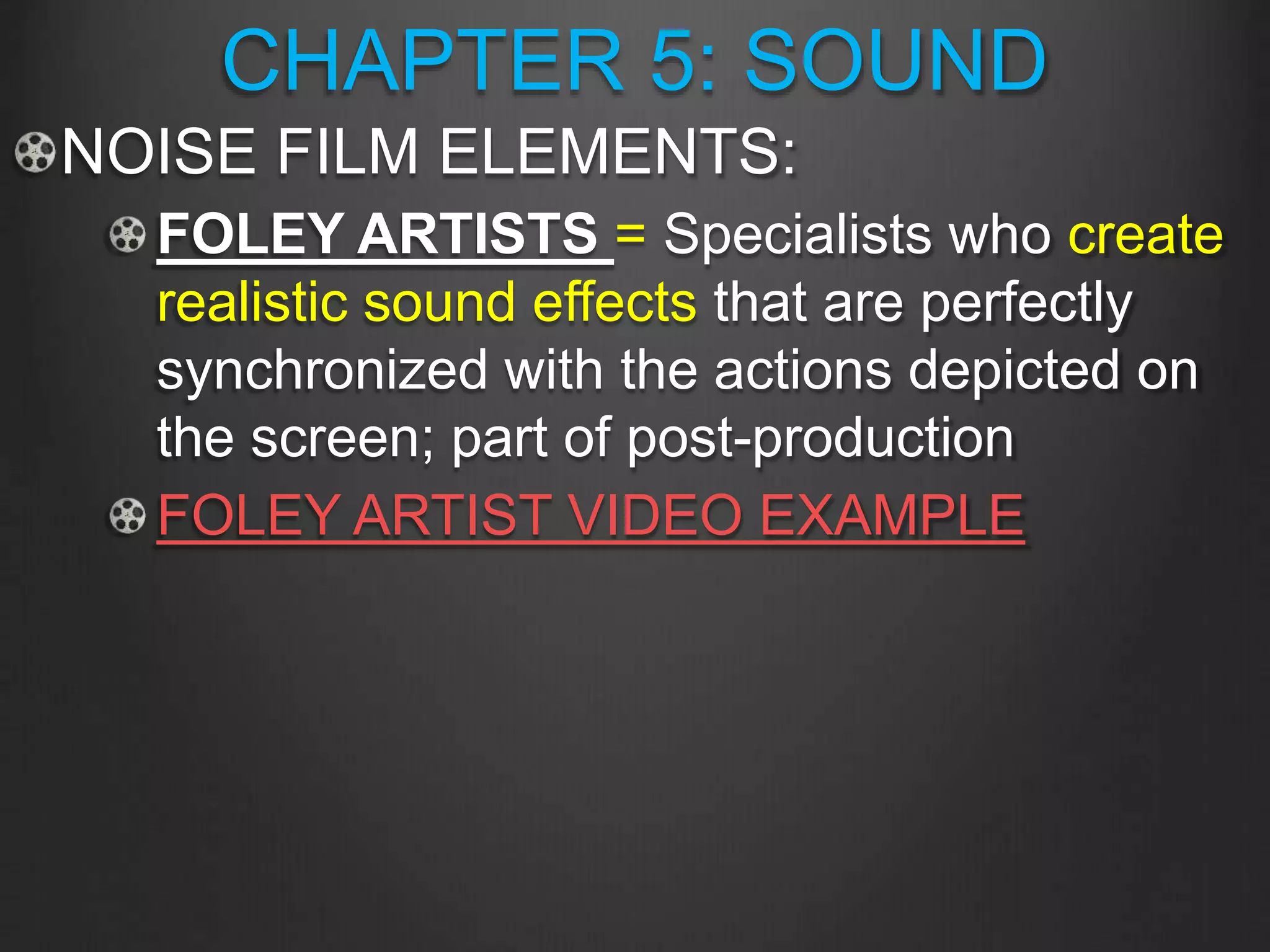 WCC FILM 100 sound-chapter #5 LUTHER | PPT