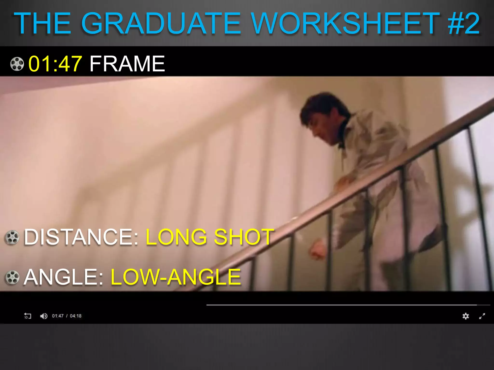 FILM 100 THE GRADUATE WORKSHEET | PPTX