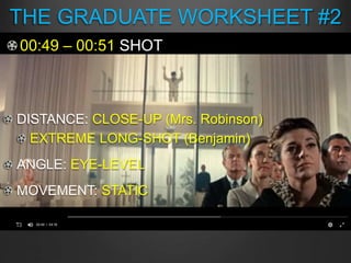 FILM 100 THE GRADUATE WORKSHEET | PPT