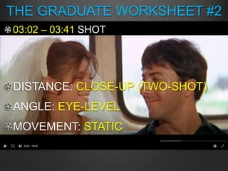 FILM 100 THE GRADUATE WORKSHEET | PPT