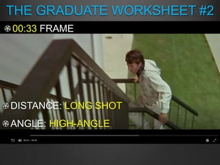 FILM 100 THE GRADUATE WORKSHEET | PPT