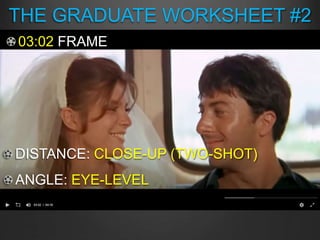 FILM 100 THE GRADUATE WORKSHEET | PPT