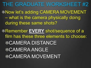 FILM 100 THE GRADUATE WORKSHEET | PPT