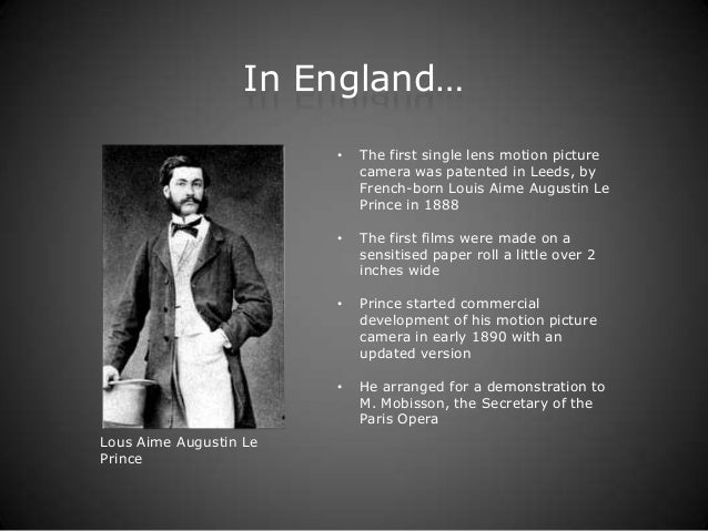 Louis Le Prince First Camera | Paul Smith