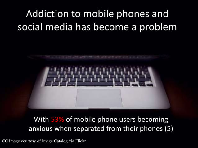 Mobile Phone Addiction | PPTX | Smartphones | Consumer Electronics