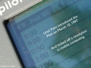 Film315 - The evolution of mobile computing | PPT
