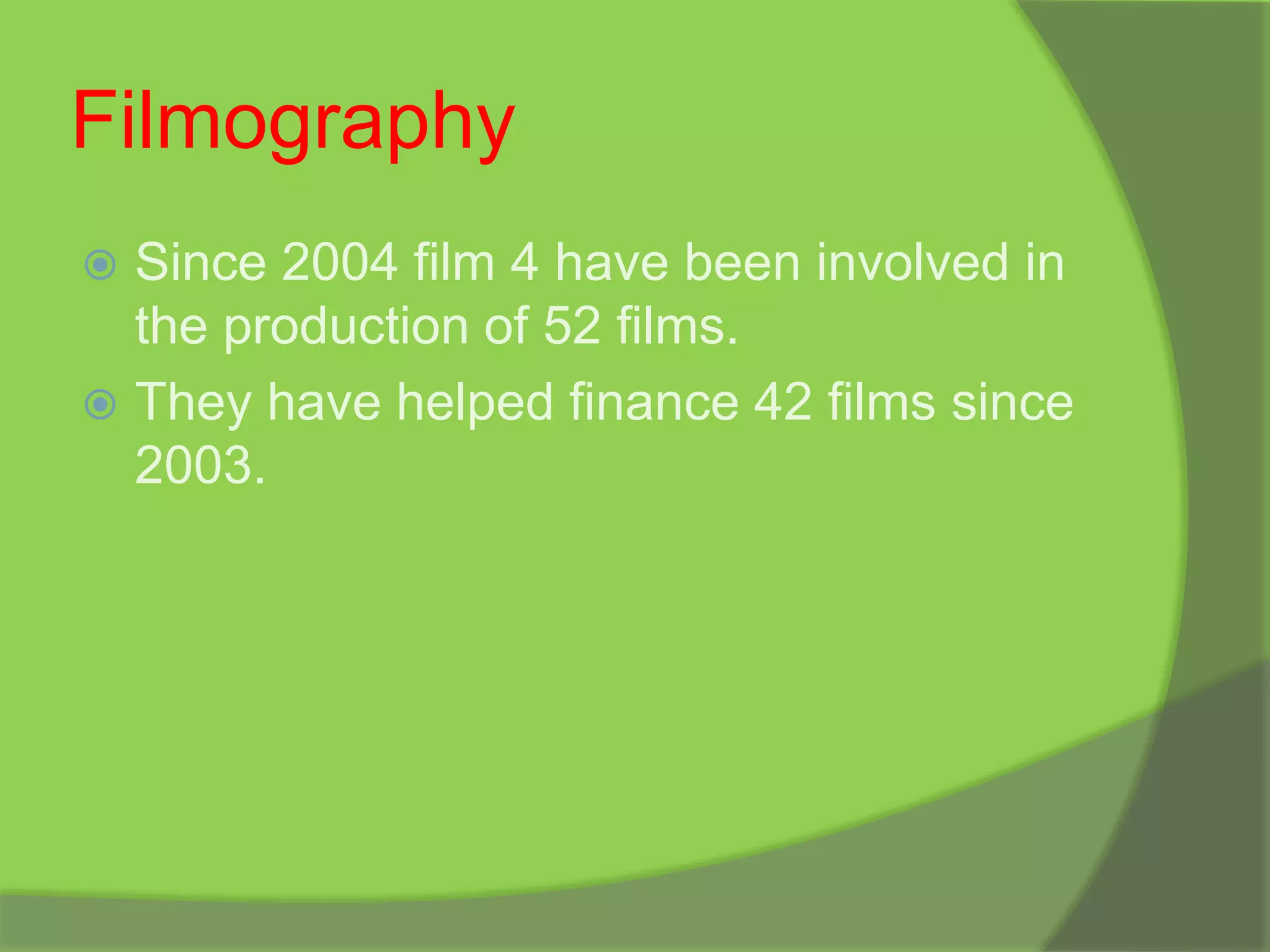 Film 4 powerpoint | PPTX