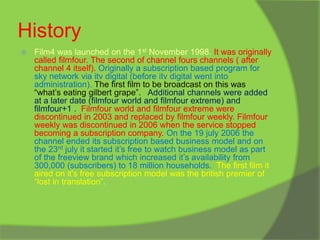 Film 4 powerpoint | PPTX