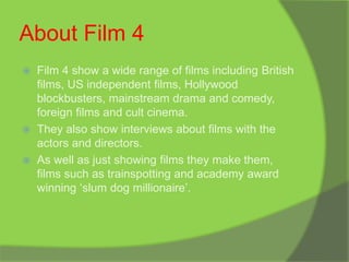 Film 4 powerpoint | PPT