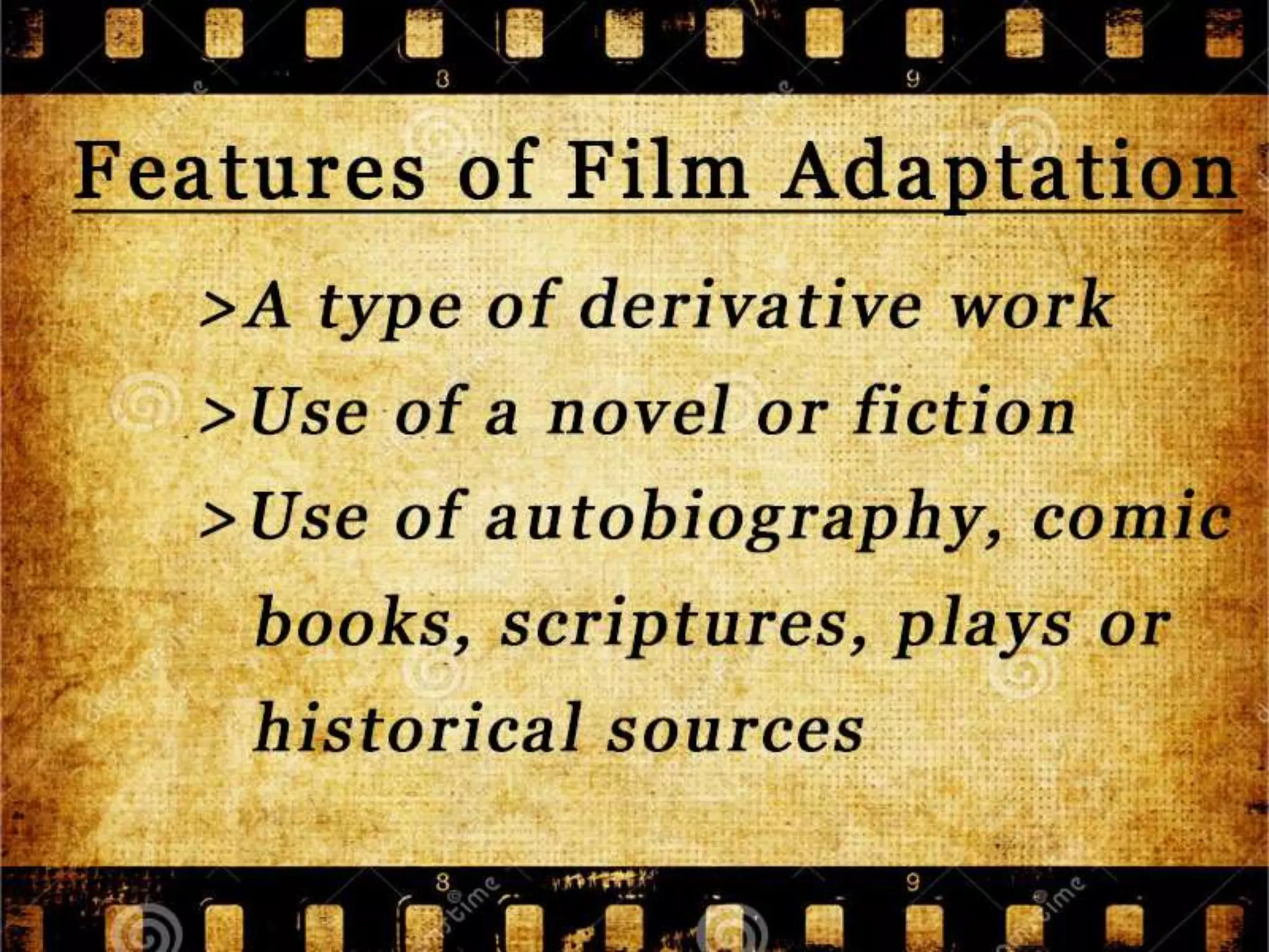 Film Adaptations | PPTX